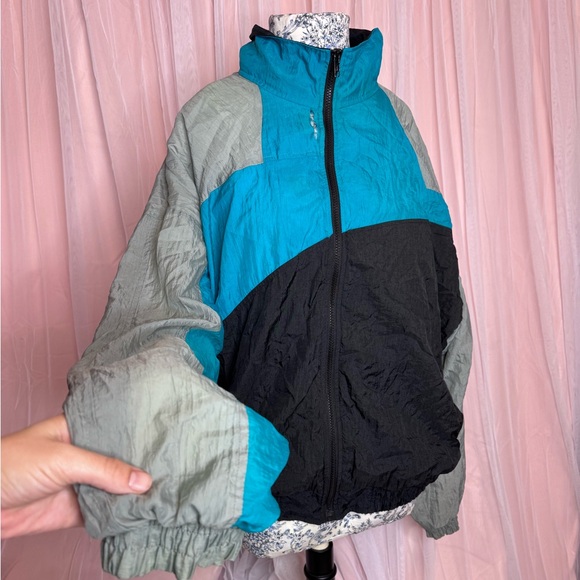 Athletic Works | Jackets & Coats | Vtg Mens Colorblock Y2k Windbreaker ...